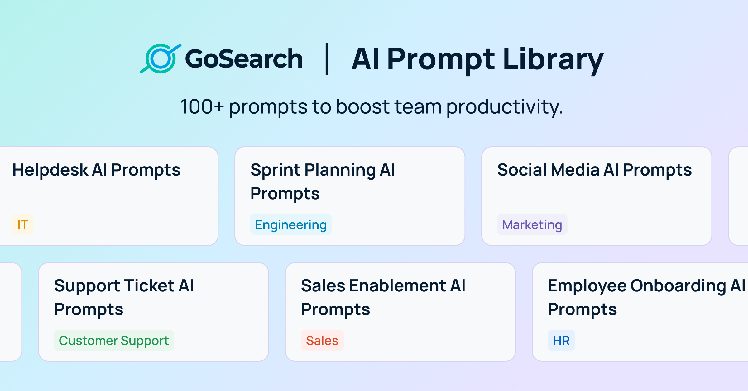GoSearch | AI Prompts for Enterprise Team Productivity